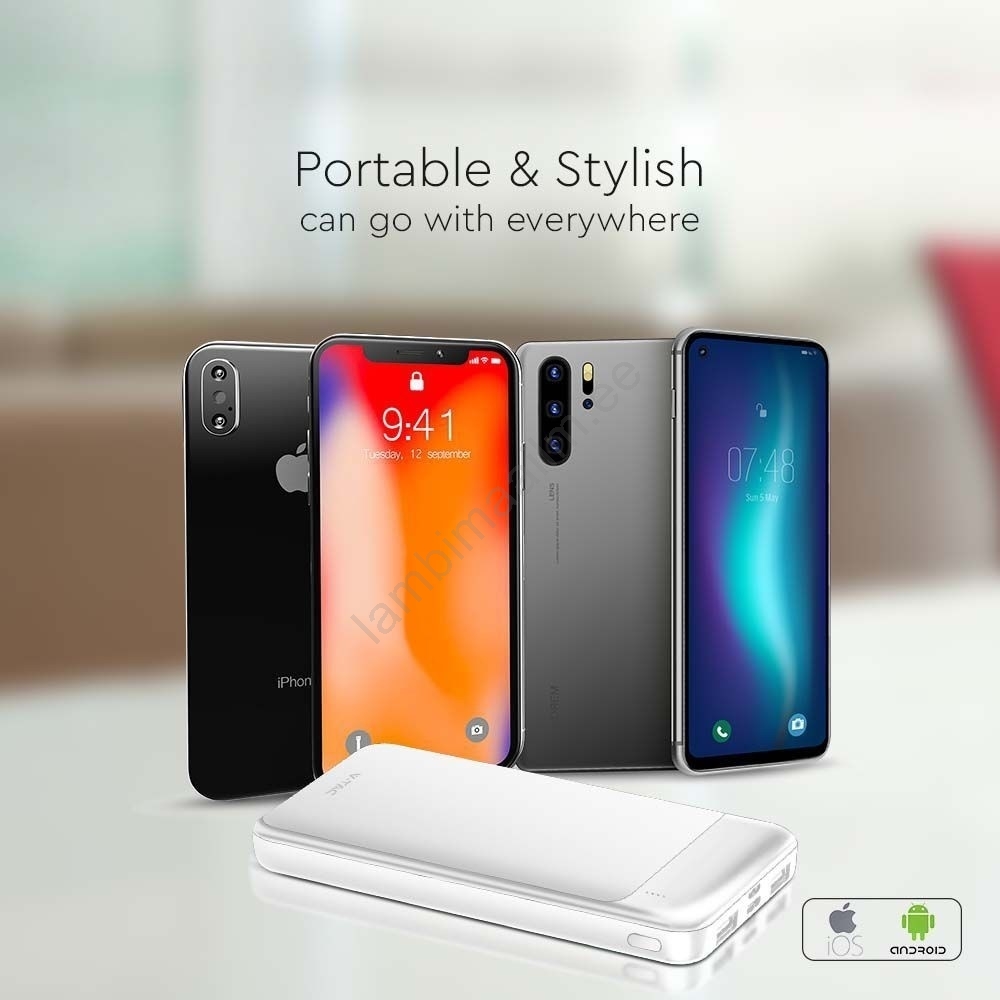 Akupank Power Delivery 10000mAh/22,5W/5V valge | Lambimaailm