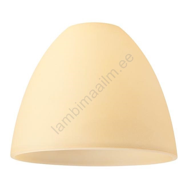 Asenduskuppel klaasist TULIPAN E27 100x130 mm kollane | Lambimaailm