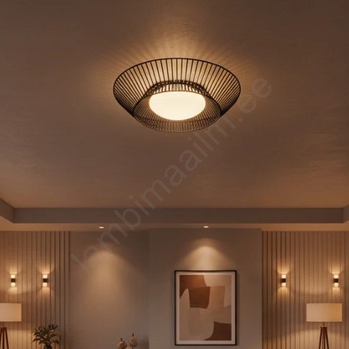 Eglo 200842 - PIASTRE LED laelamp, 8,2 W, 230 V, Ø 39 cm, must ...
