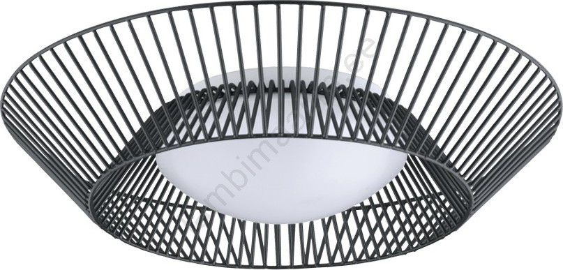 Eglo 200842 - PIASTRE LED laelamp, 8,2 W, 230 V, Ø 39 cm, must ...
