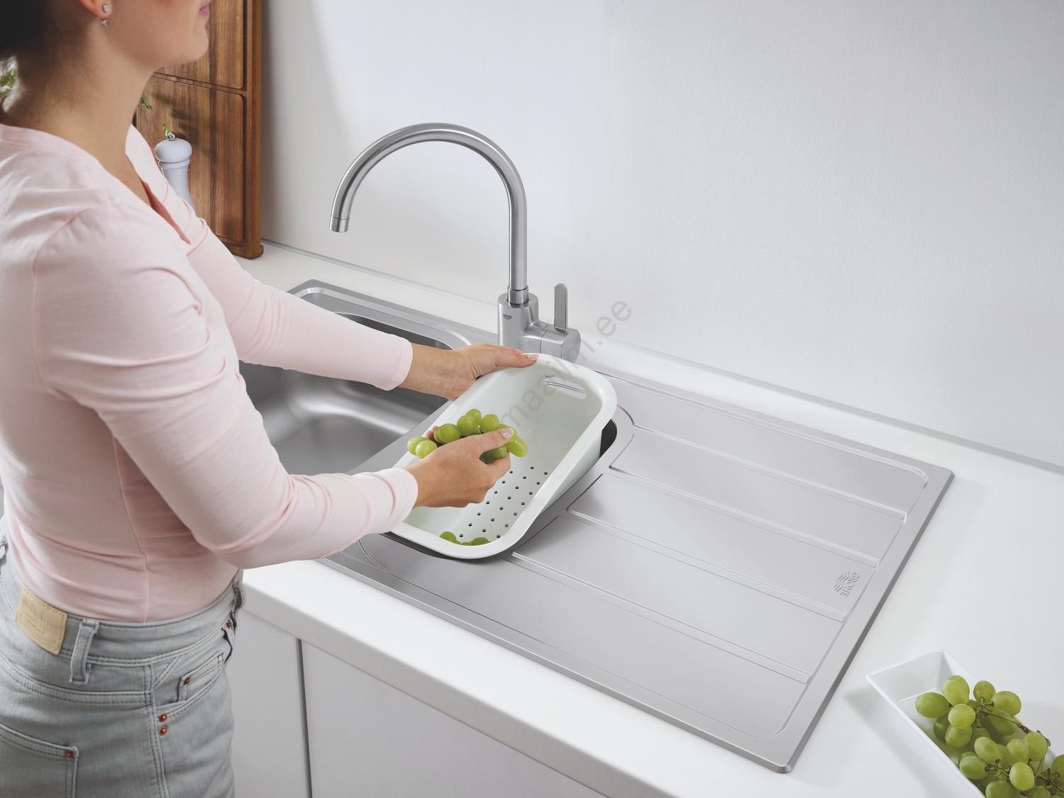 GROHE 31564SD1 - K200 köögivalamu 965 × 500 mm roostevabast terasest ...