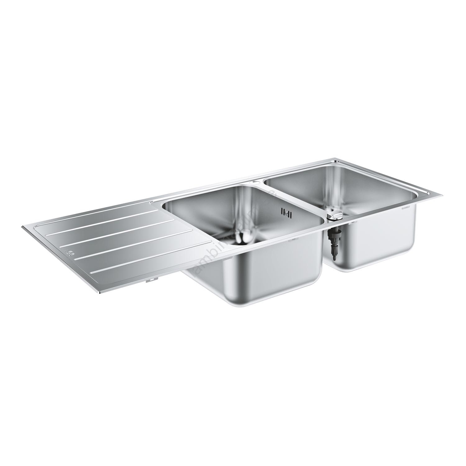 GROHE 31588SD1 - Köögivalamu K500 1160 × 500 mm roostevaba teras ...