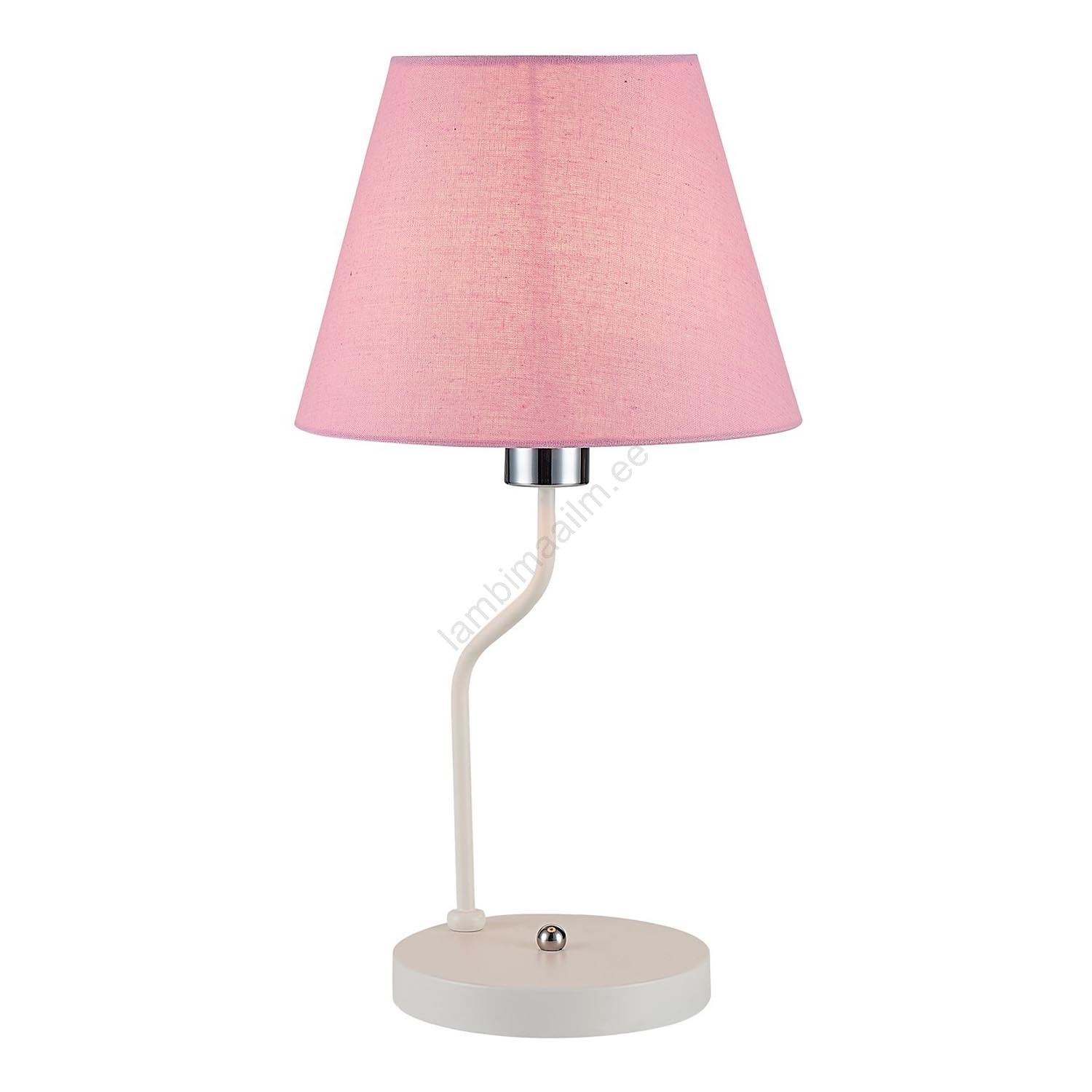 Laualamp YORK 1xE14/60W/230V roosa/valge | Lambimaailm
