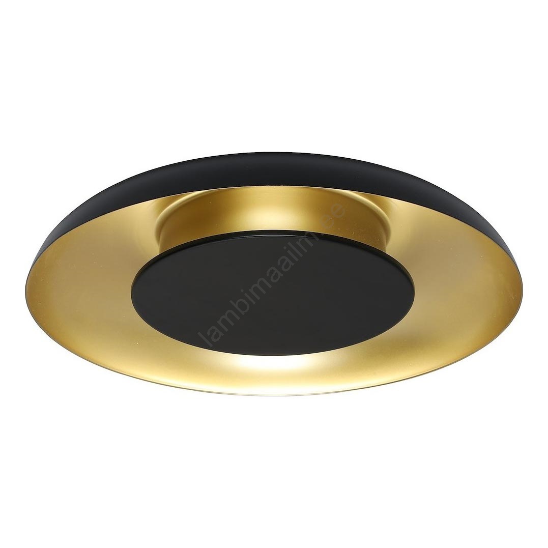 LED laelamp PIATTINO LED/30W/230V 3000/4000/6000K Ø 40 cm must/kuldne ...