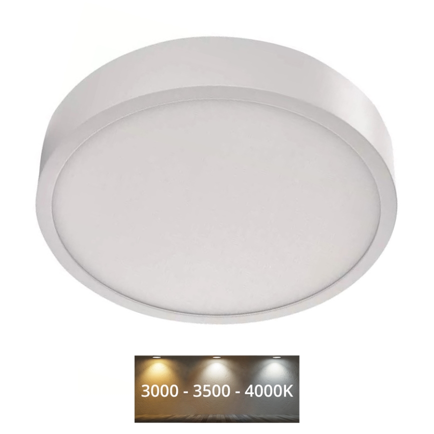 LED Laevalgusti LED/21W/230V d. 22,5 cm valge | Lambimaailm
