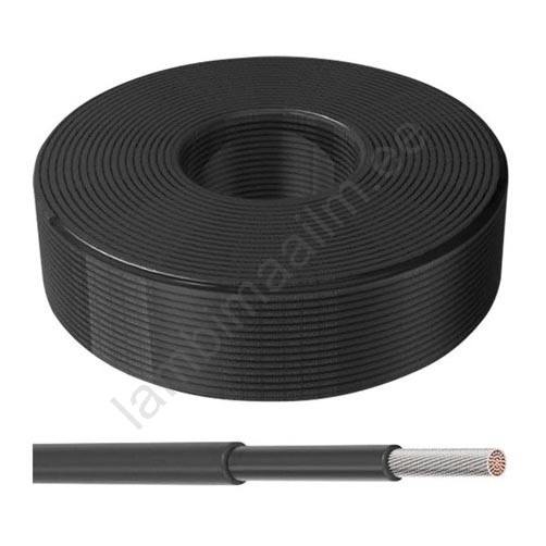 Päikeseenergia kaabel 6mm² 1500V 100m IP65 must | Lambimaailm