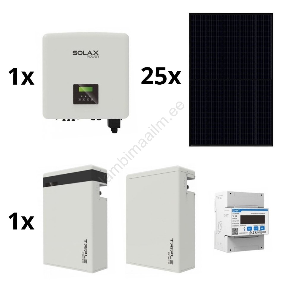 Päikesepaneelitarvikute komplekt: SOLAX Power - 10kWp JINKO + 10kW ...