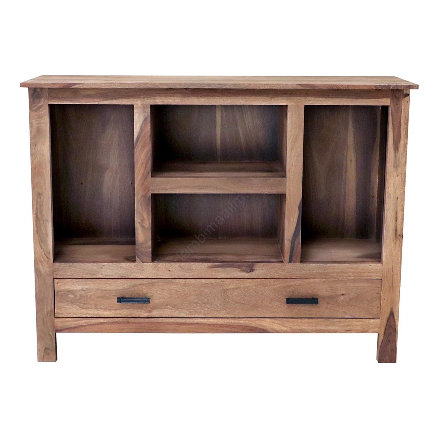 Raamaturiiul RAMI 90x120 cm täispuit/roosipuu | Lambimaailm