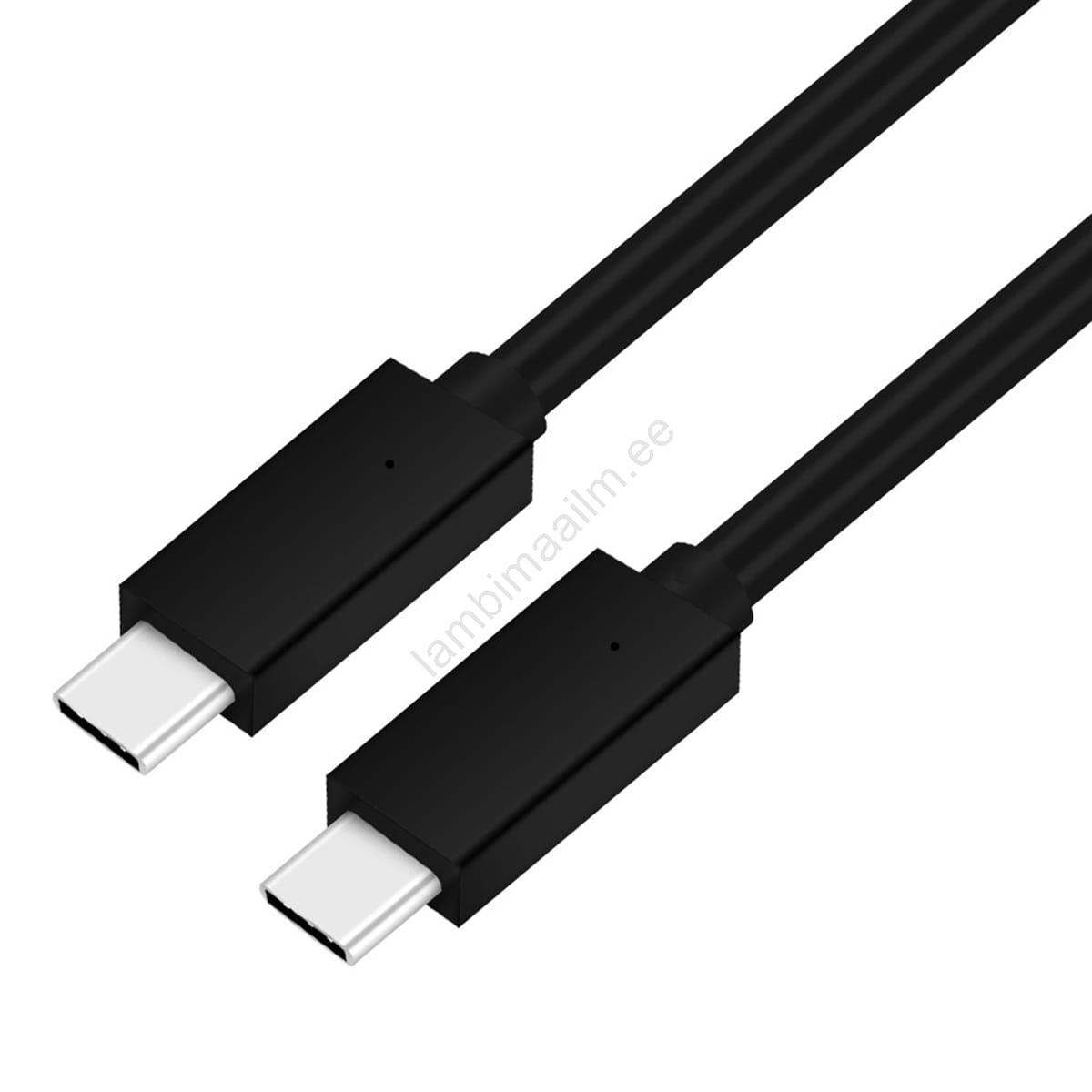 USB Kaabel USB-C 2.0 ühendus 2m must | Lambimaailm